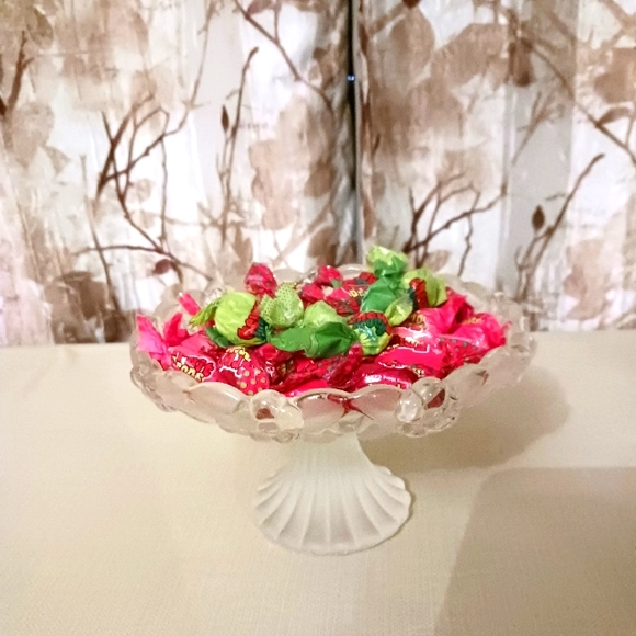 Source Unknown | Dining | Vintage Glass Compoteserving Dish | Poshmark
